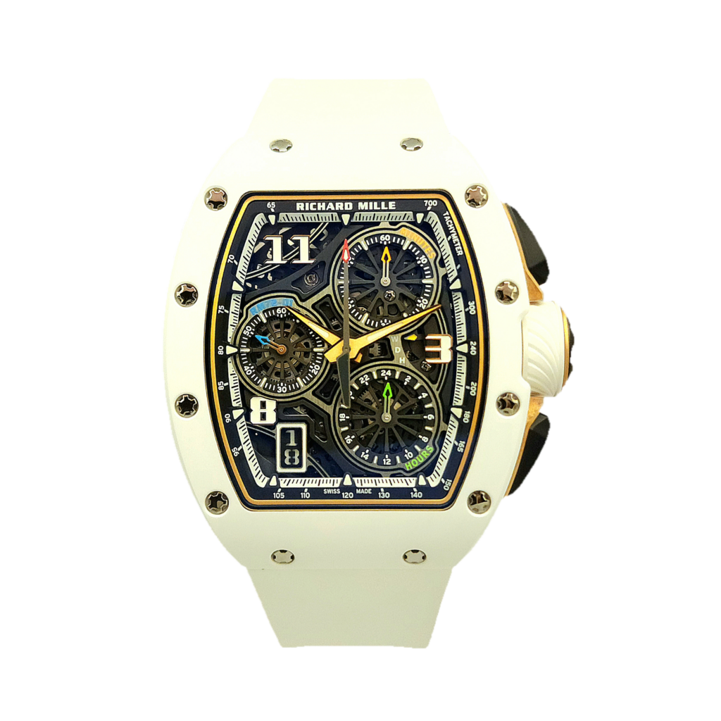 Pre-order Listing: Richard Mille RM72 - 01 White Ceramic & Rose Gold ...